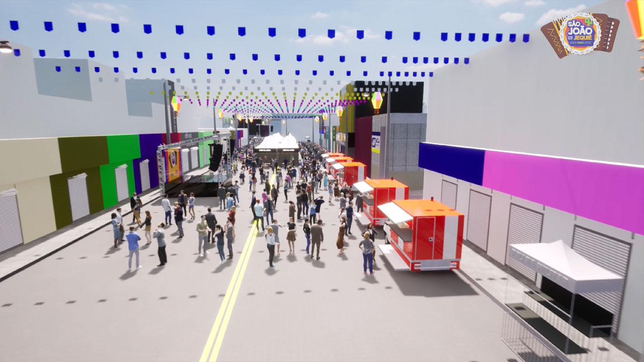 PREFEITURA DE JEQUIÉ PREPARA PARA RUA FÉLIX GASPAR A ESTRUTURA DA ÁREA ...